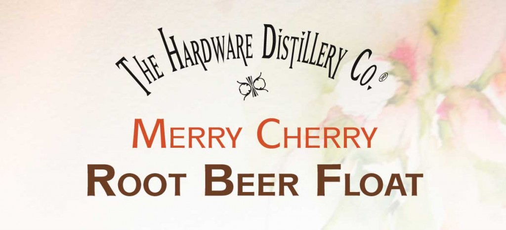 Merry Cherry Root Beer Float | The Hardware Distillery
